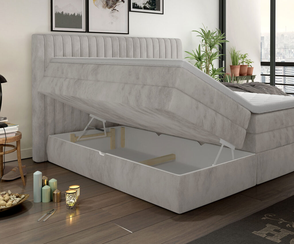 Łóżko Minola z kolekcji „Box springs Collection” – Wersal