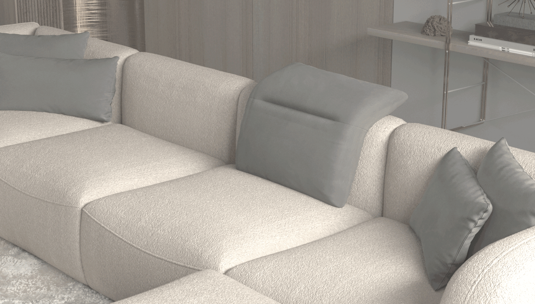 Corner sofa Candelo Elements from “Avangarde Collection” – Wersal