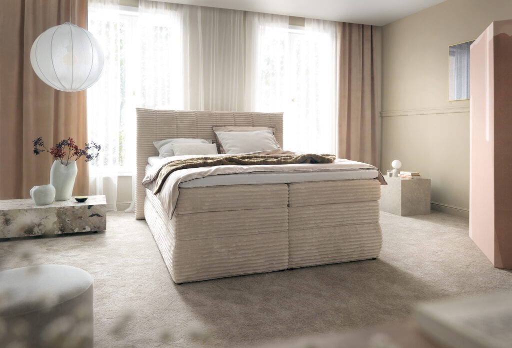 Bett Amber aus „Box springs Collection“ – Wersal