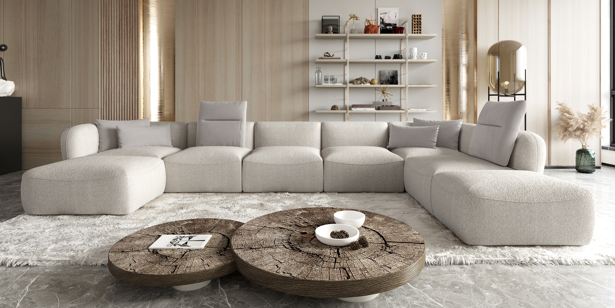 Corner sofa Candelo Elements from “Avangarde Collection” – Wersal