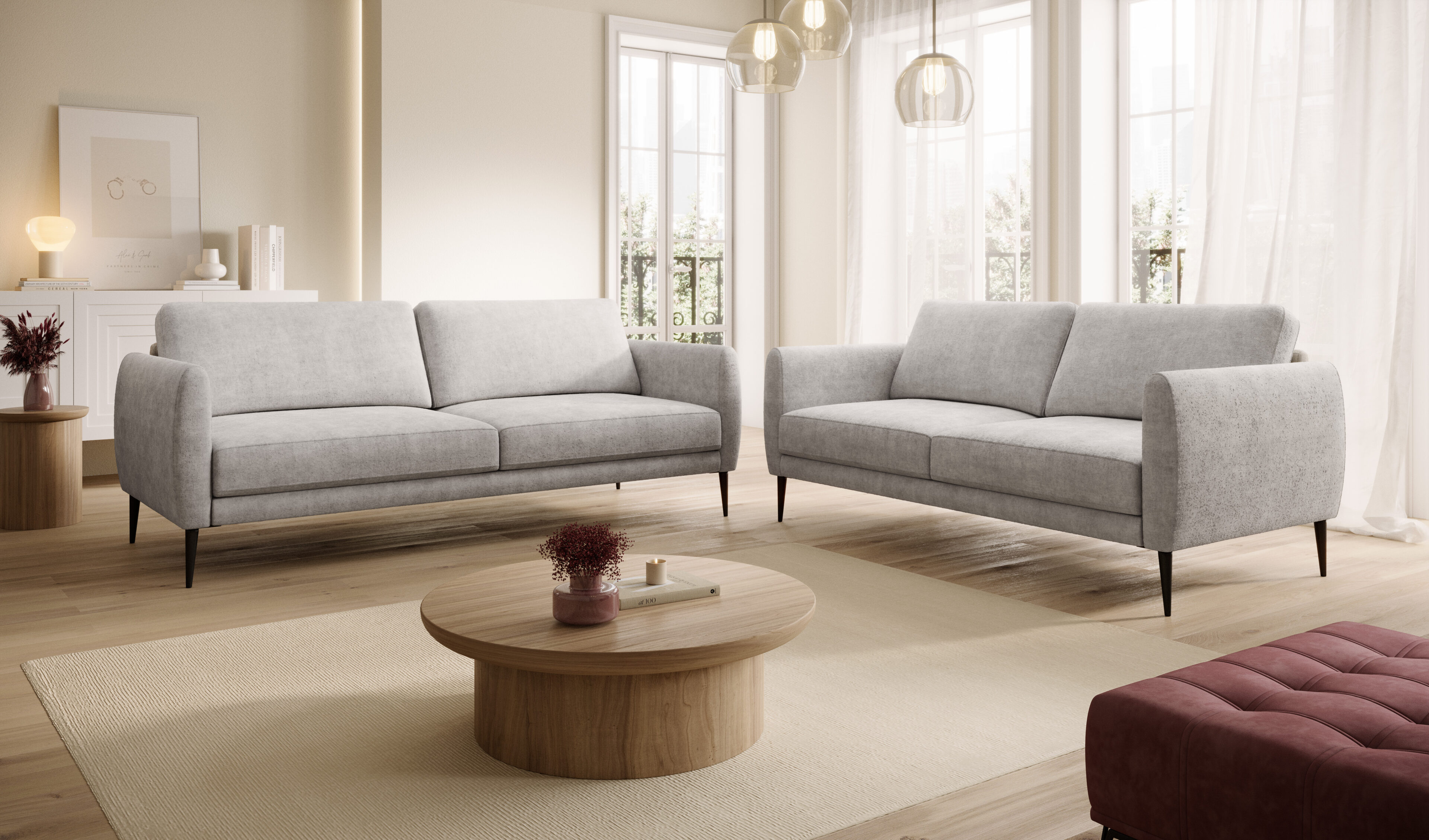 Sofa Kendo 3 z kolekcji „Elegance Collection” – Wersal