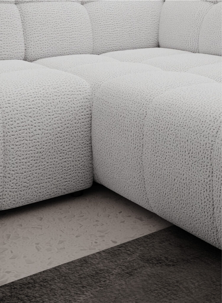 Ecksofa Cocoon L aus „Avangarde Collection“ – Wersal