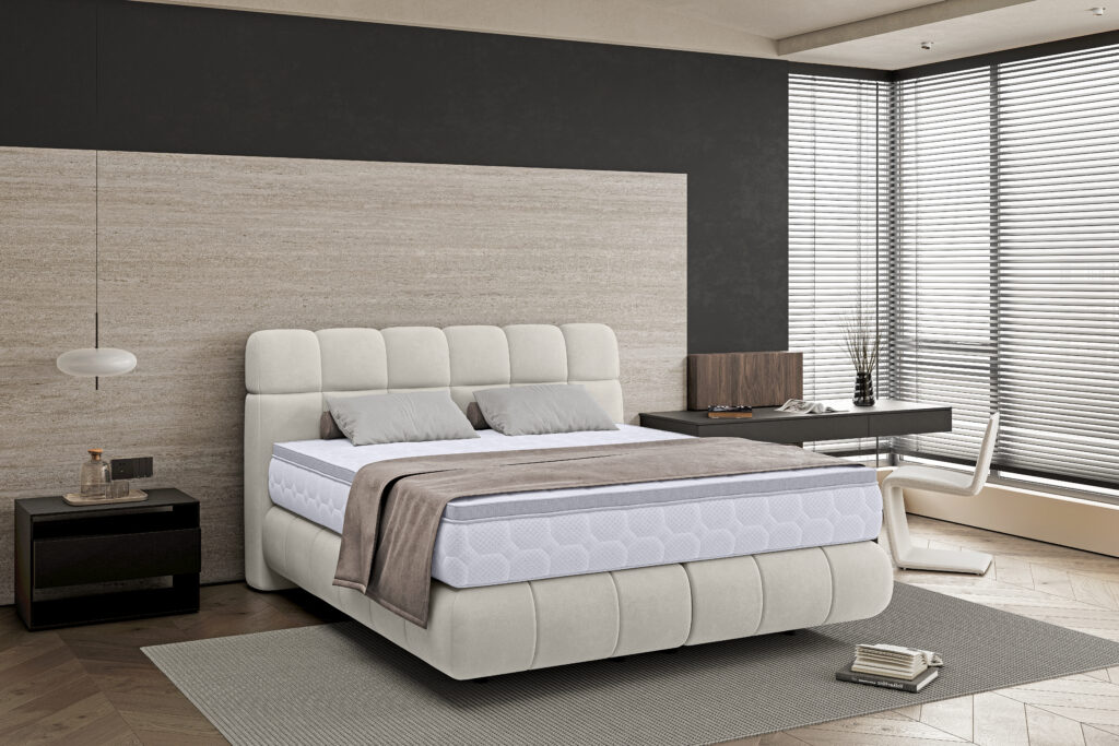 Łóżko Nobu z kolekcji „Dream Collection” – Wersal